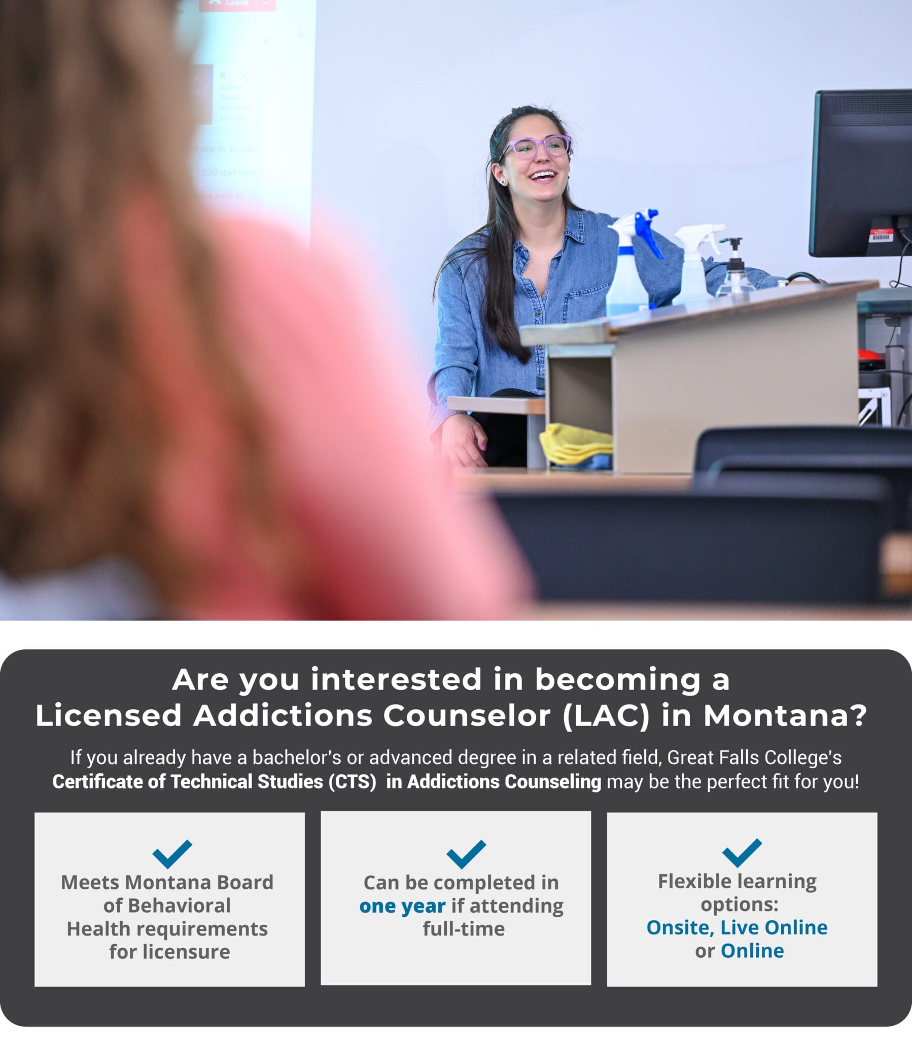 Substance Abuse & Addictions Counseling - Great Falls College